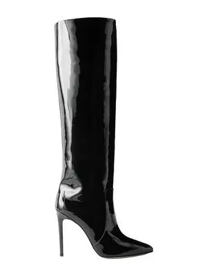 Paris Texas Patent-leather Knee Boots - Black