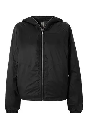 Rick Owens Hooded Padded Shell Jacket - Black