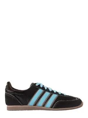 Adidas Originals By Alexander Wang Japan W Leather-trimmed Calf Hair Sneakers - Brown