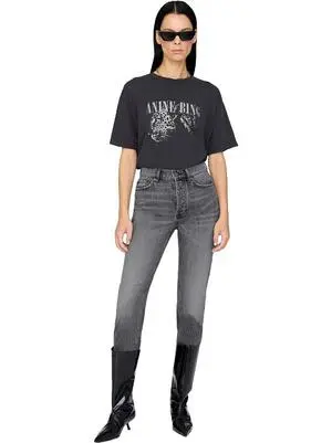 ANINE BING Cohen Tee Washed - Black