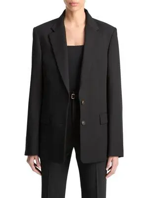 Vince Oversized Blazer - Black