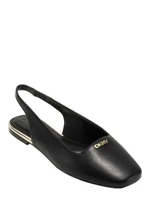 Dkny Darrow Slingback Flat Black