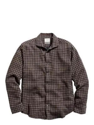 Billy Reid Hutcheson Plaid Cotton Button-up Shirt - Asphalt Multi