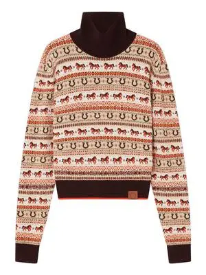 Stella McCartney Wool Turtleneck - Fair Isle