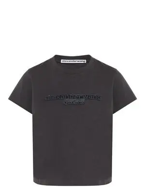 Alexander Wang Logo T-shirt - Grey