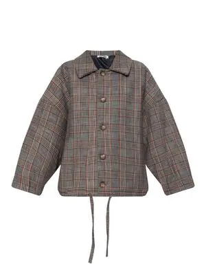 AVAVAV Checked Jacket - Brown