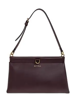 Etro Talk Mini Shoulder Bag Burgundy