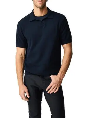 Rodd & Gunn Avalon Knit Polo Shirt - Eclipse