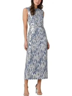 SHOSHANNA Ithaca Jacquard Alta Dress