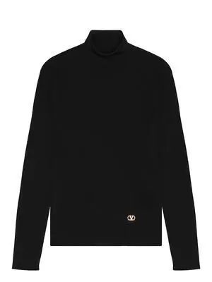 Valentino Garavani Turtleneck Sweater - Black