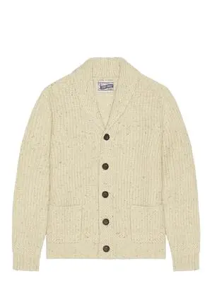 SCHOTT Donegal Cardigan - Off White
