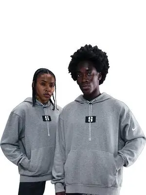 Nike Sabrina Fleece Basketball Hoodie - Grey