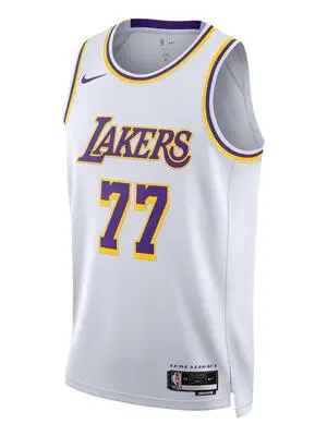 Nike Los Angeles Lakers Association Edition Dri-fit Nba Swingman Jersey - White