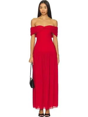 LOVERS AND FRIENDS Blake Maxi Dress - Red