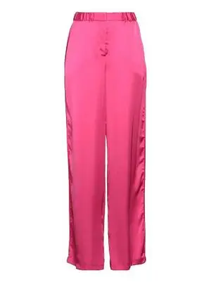 SIMONA CORSELLINI Wide-leg Polyester Pants - Pink