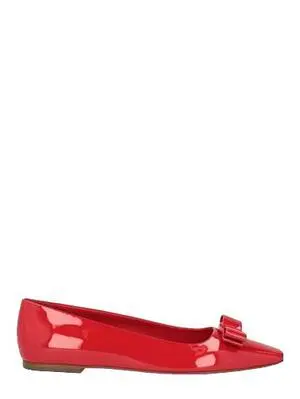 FERRAGAMO Ballet Flats - Red