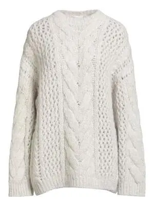 Brunello Cucinelli Cable-knit Sweater - Grey
