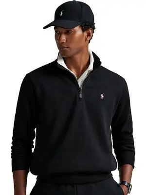 Ralph Lauren Relaxed Fit Fleece Sweatshirt - Polo Black