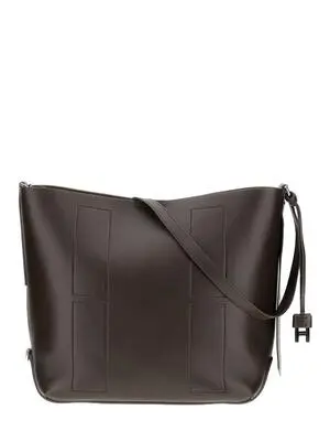 Hogan H01r Medium Hobo - Brown
