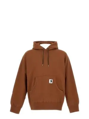 Sacai Sacai X Carhartt WIP Pullover Hoodie Brown