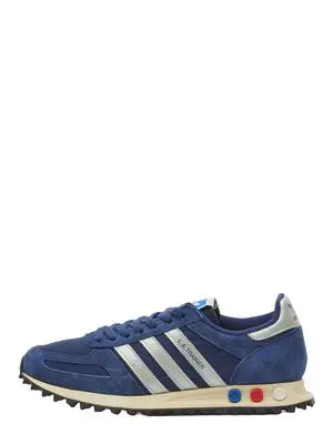 Adidas La Trainer Og Sneaker - Dark Blue/silver Met./off White