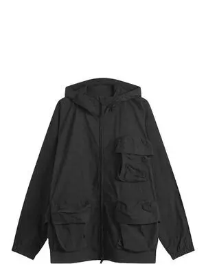 SNOW PEAK Indigo C/n Parka Jacket - Black