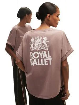 REISS Sia Royal Ballet T-shirt - Rose Pink