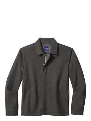 Tommy Bahama Silver Lake Bomber Jacket - Coal Heather