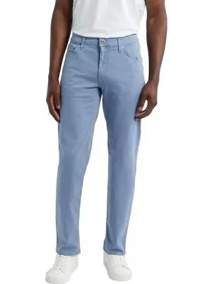 BRAX Cadiz Straight Leg Stretch Twill Pants - Riviera