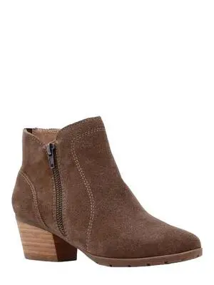 Blondo Victoria Waterproof Bootie - Taupe Suede