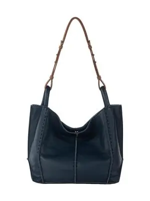 THE SAK Los Feliz Medium Leather Tote Bag - Indigo