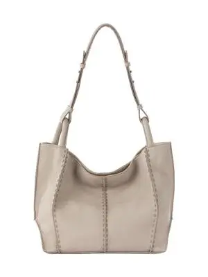 THE SAK Los Feliz Medium Leather Tote Bag - Sand