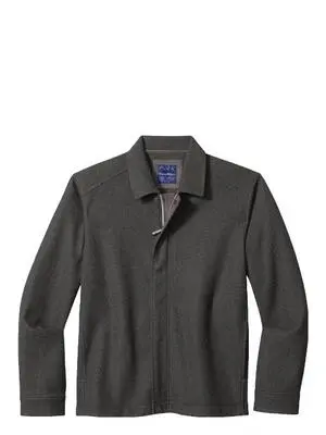 Tommy Bahama Silver Lake Bomber Jacket - Coal Heather