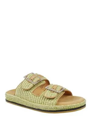 ZIGI ARTISAN Reedie Two-strap Sandals - Light Olive