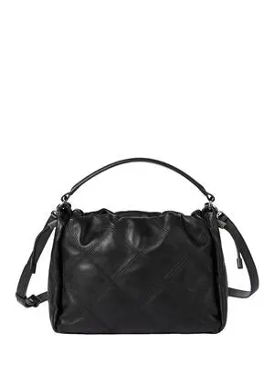Brunello Cucinelli Small Nappa Bucket Mellow Bag Black