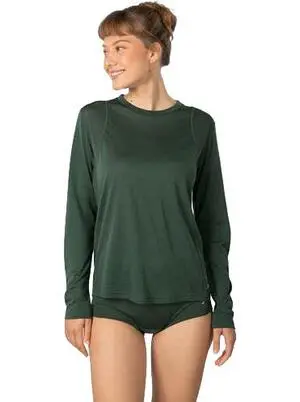 Kari Traa Embla Wool Long-Sleeve Top Thyme