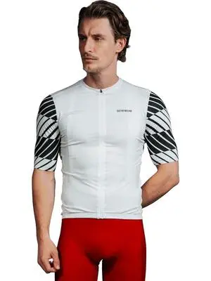GOREWEAR GOREWEAR Swiftride Optical Cycling Jersey White/black