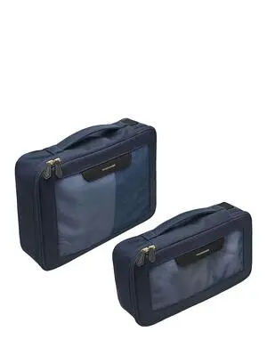 MAISON DE SABRE Packing Cubes Organizers Set Of 2 - Pacific Caviar