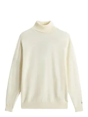 Woolrich Crewneck Wool Pullover White