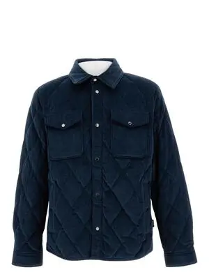 Woolrich Alaskan Corduroy Shirt Jacket - Blue