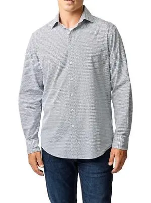 Rodd & Gunn Wiltshire Long Sleeve Shirt - Porcelain
