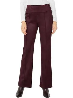 LIVERPOOL Flare Pants - Dark Oxblood