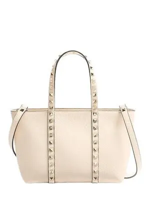 Valentino Garavani Rockstud Mini Tote - Ivory