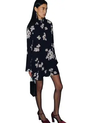 REFORMATION Torin Dress Onyx