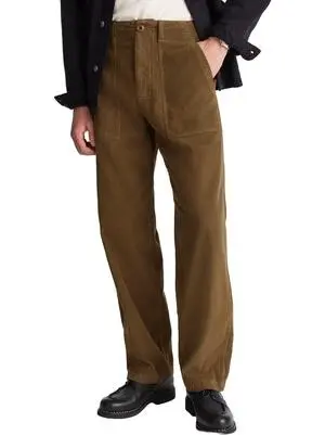 Madewell Corduroy Fatigue Pants - Woodland Brown
