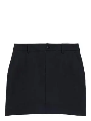Ami A-line Skirt - Black