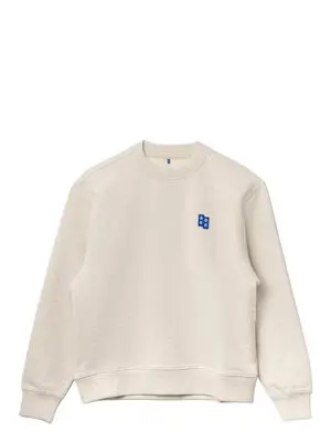 ADERERROR Crewneck Sweater Oatmeal