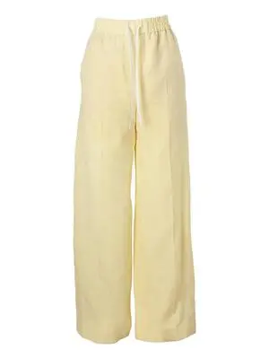 Paul Smith Wide-leg Trousers - Yellow