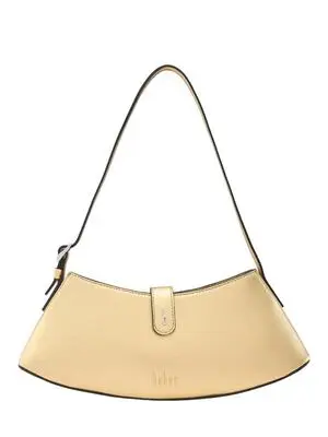 BEHNO Mini Ruth Metallic Leather Shoulder Bag - Gold
