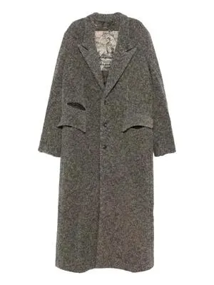 ZIGGY CHEN Single-breasted Coat - Grey